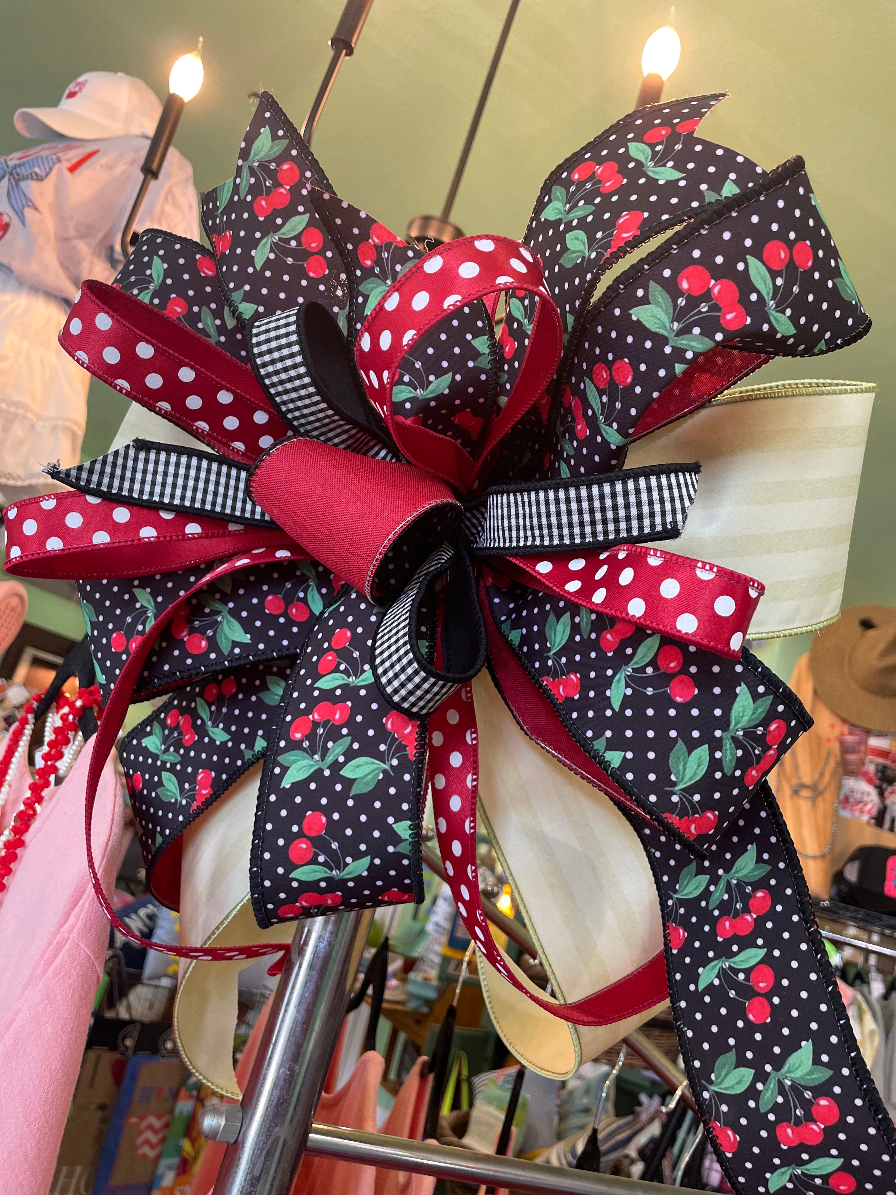 Very Cherry Bow | Erickson & Co. Mercantile